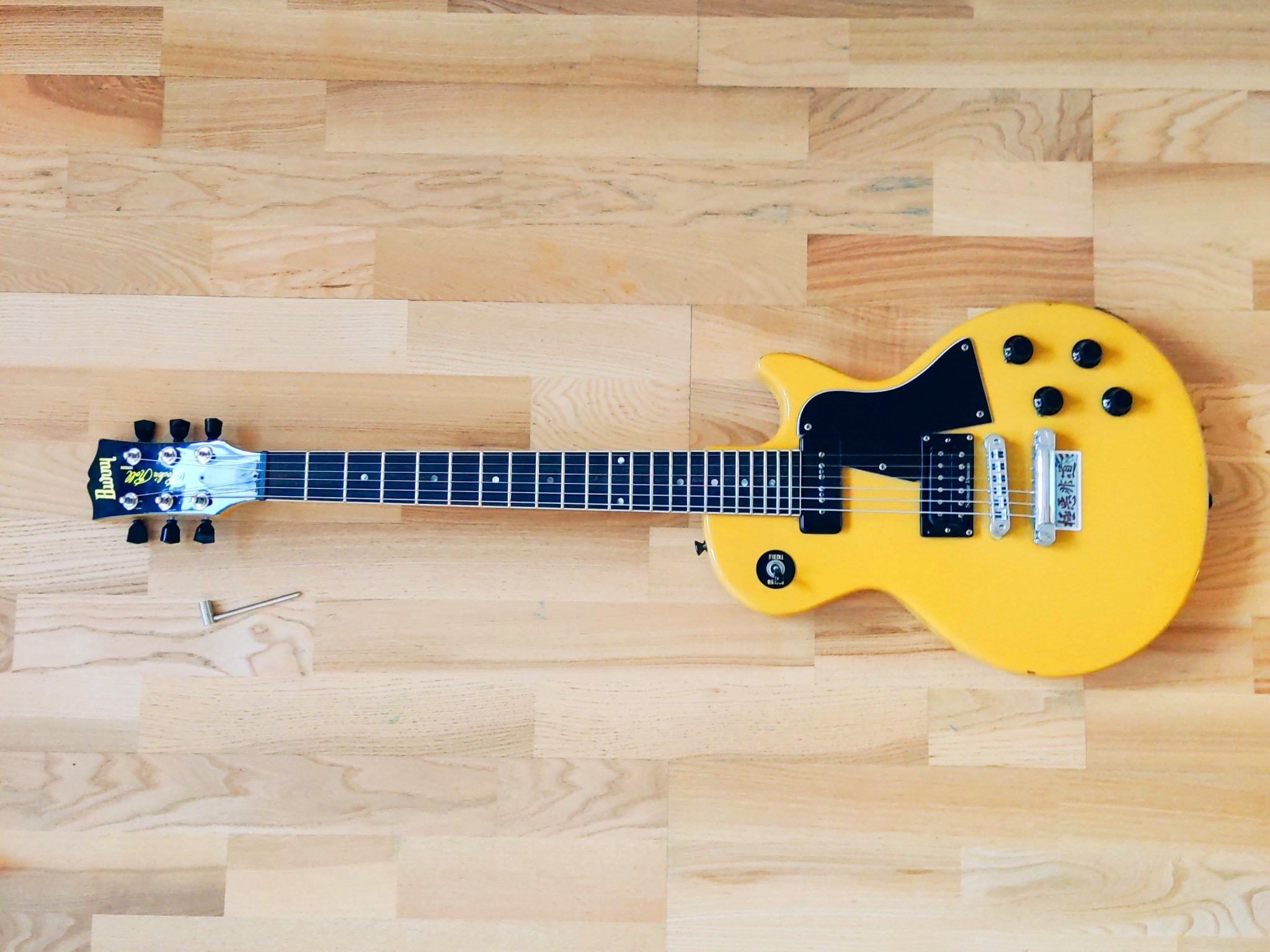 Burny (Japan) Les Paul special tv yellow . Снят с продажи - commerce ...